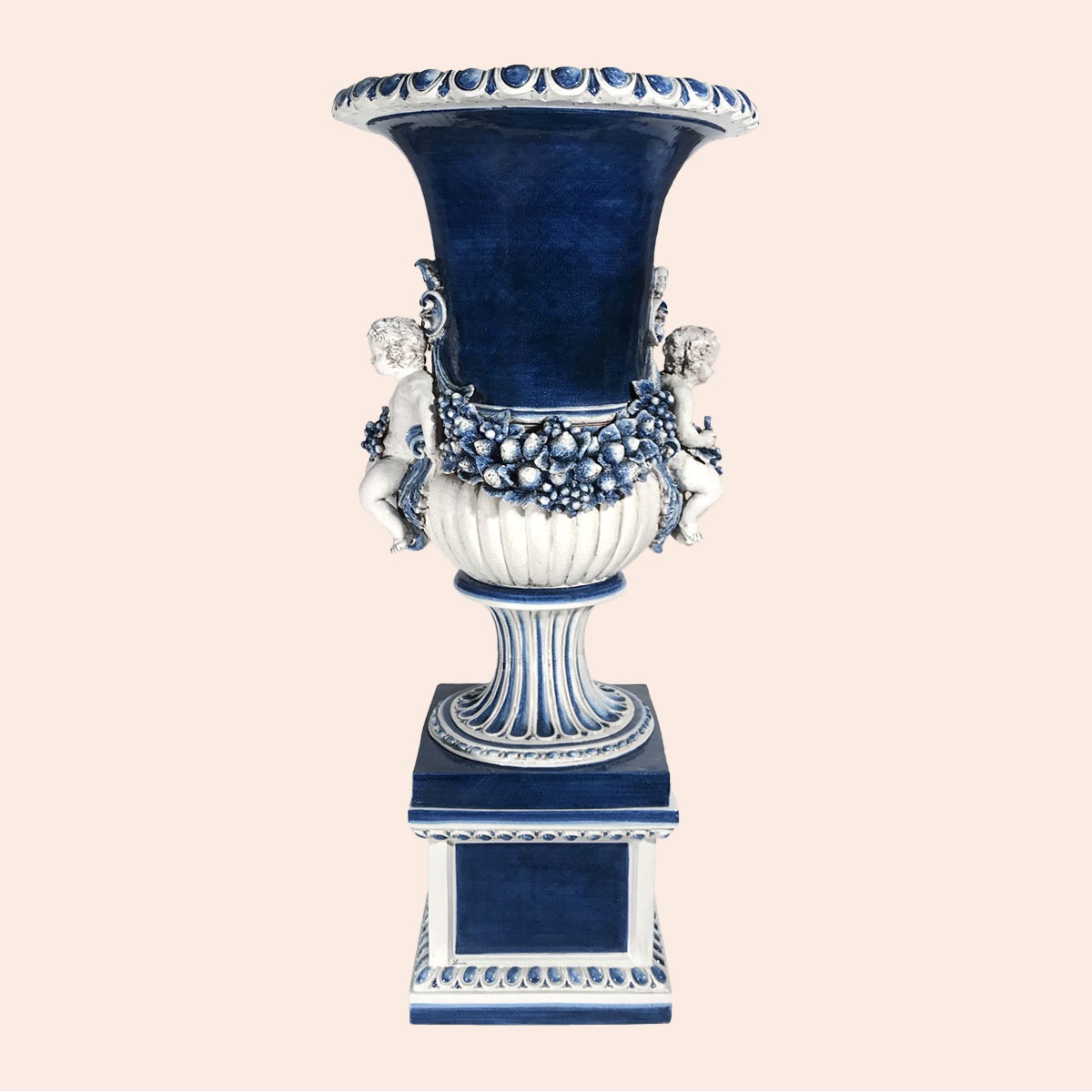 Urn vases NAPOLEONIC EMPIRE-STYLE VASE cm.182h.