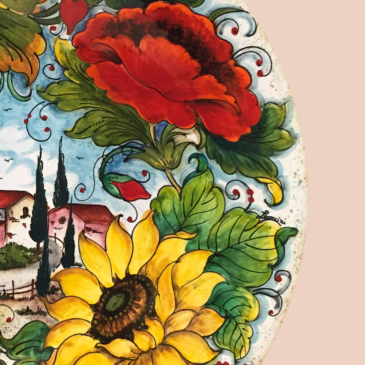 WALL PLATE CM60D - Plates | Leoncini Italy